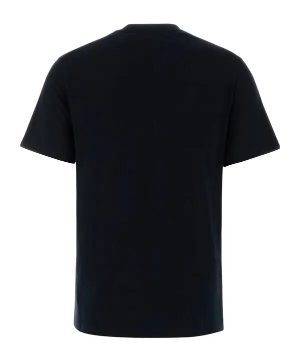 JIL SANDER Logo Printed Crewneck T-shirt - Black