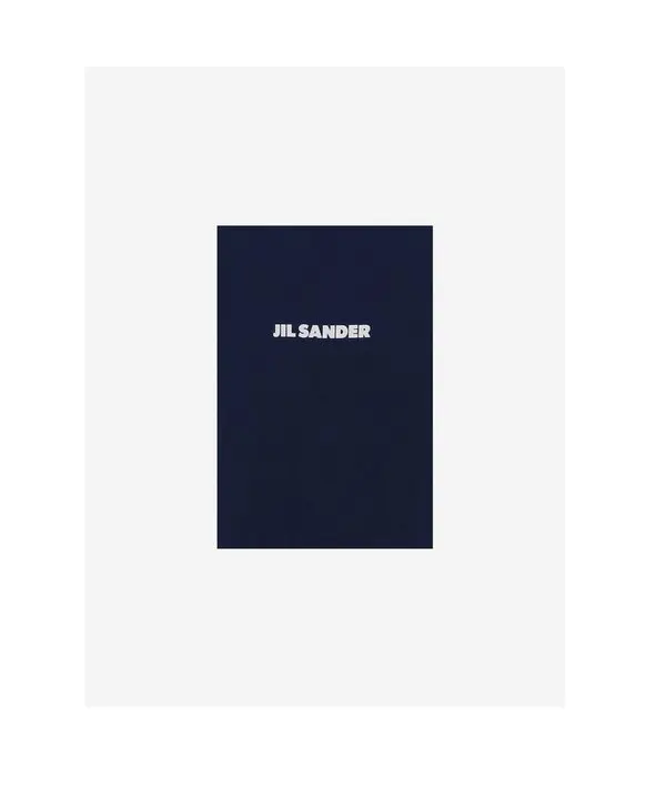 JIL SANDER Logo Printed Crewneck T-shirt - Black