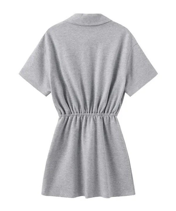Marissa Chiara Short Sleeve Dress With Heart Embroidery