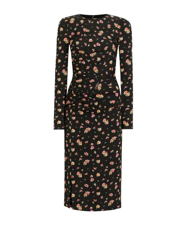 Dolce & Gabbana Floral Printed Midi Dress