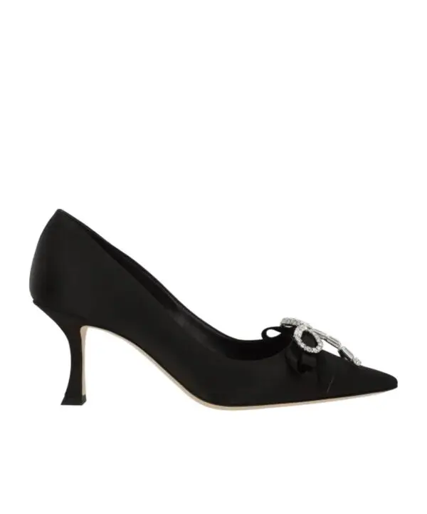 JIMMY CHOO Auria Bow Embellished Pumps