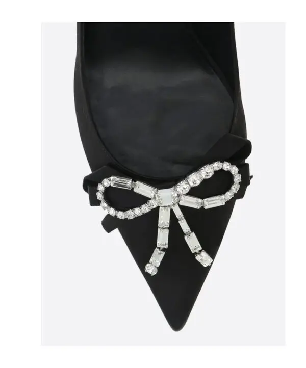 JIMMY CHOO Auria Bow Embellished Pumps