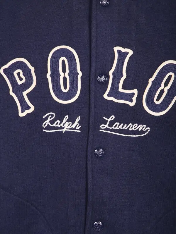 Polo Ralph Lauren Fleece Logo Jacket - Navy
