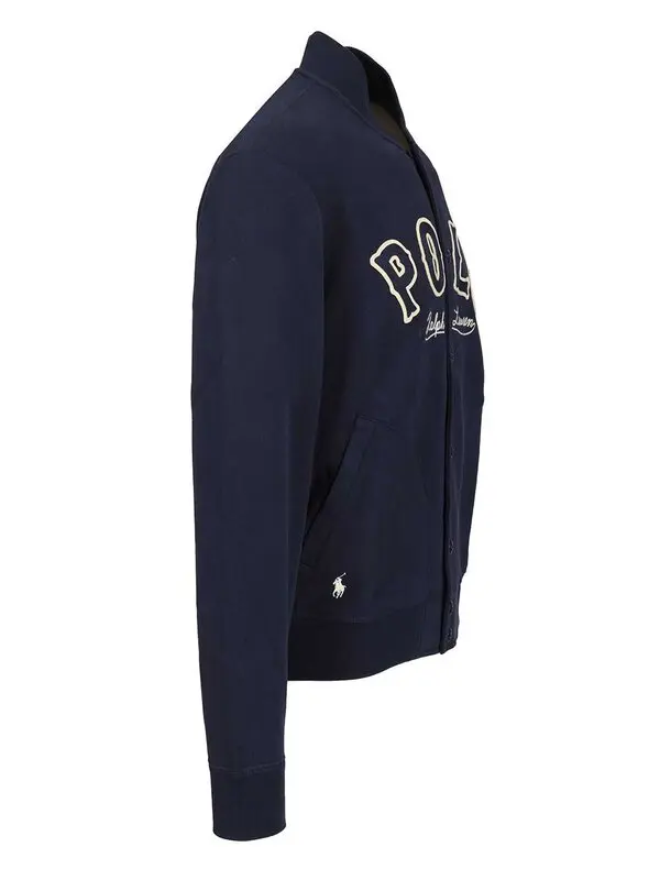 Polo Ralph Lauren Fleece Logo Jacket - Navy