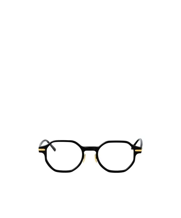 Linda Farrow Geometric Frame Eyeglasses - Black