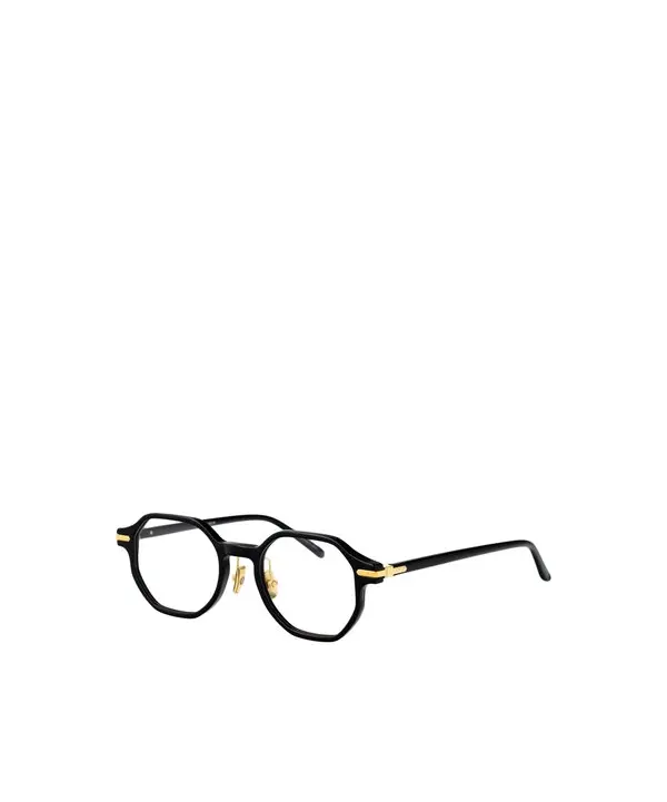 Linda Farrow Geometric Frame Eyeglasses
