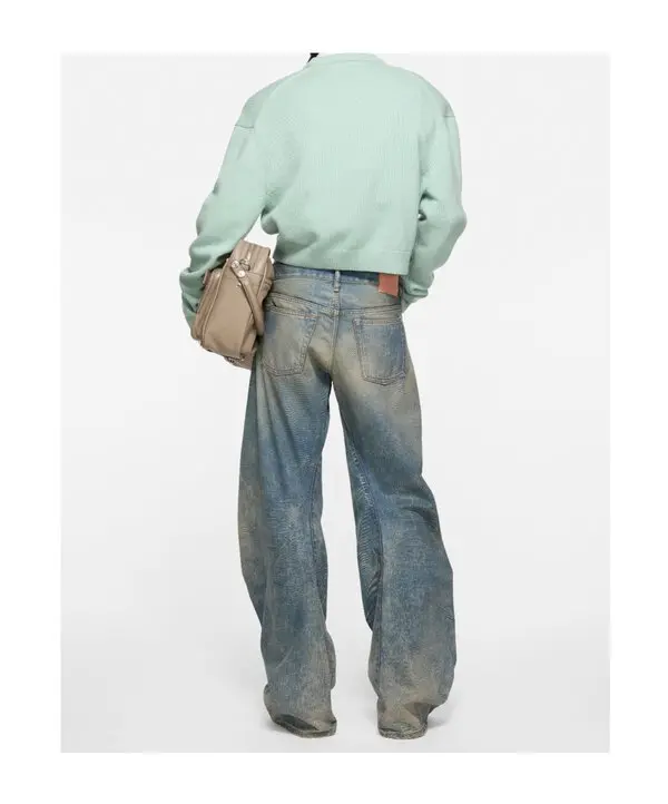 Acne Studios V-neck Embroidered Jumper