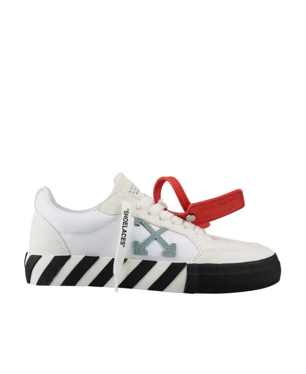 Off-White Vulcanized Low-top Sneakers - White