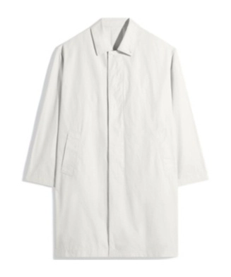 LEMAIRE Classic Woven Car Coat - Soja