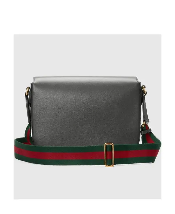 Gucci 1955 Horsebit Shoulder Bag - Gray