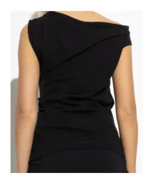 Dries Van Noten Asymmetrical Sleeveless Top