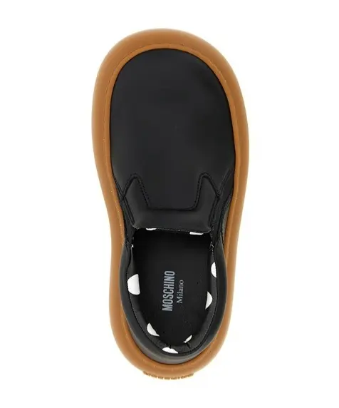 Moschino Ollie Slip-on Sneakers - Brown