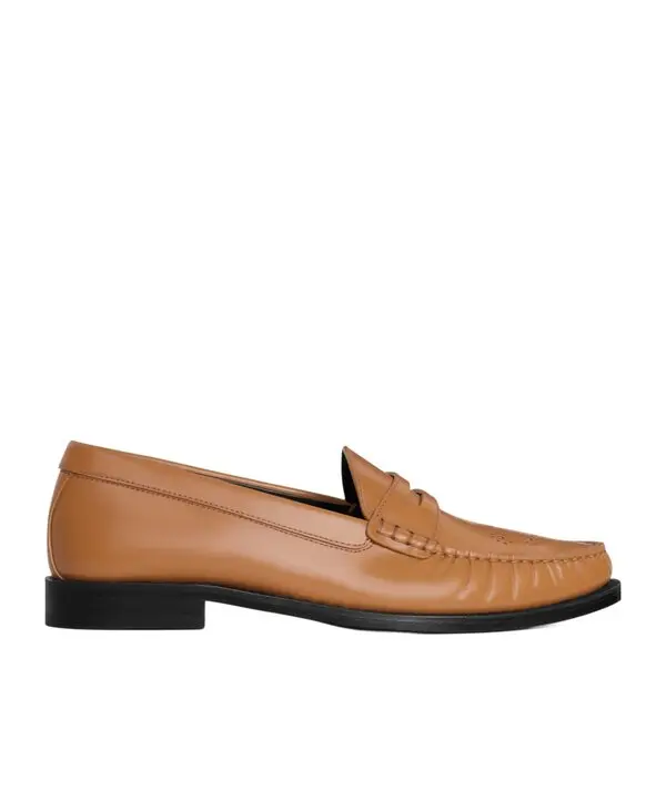 Celine Vivienne Loafer In Polished Bull