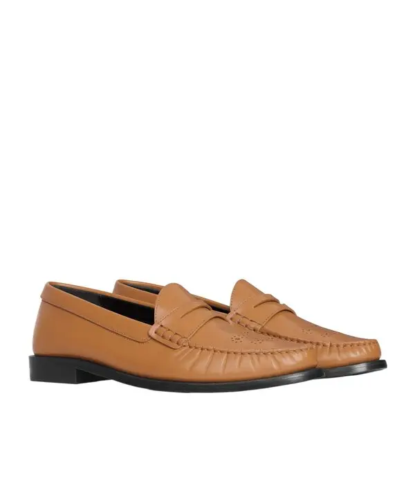 Celine Vivienne Loafer In Polished Bull