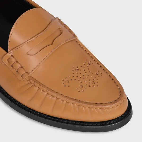 Celine Vivienne Loafer In Polished Bull