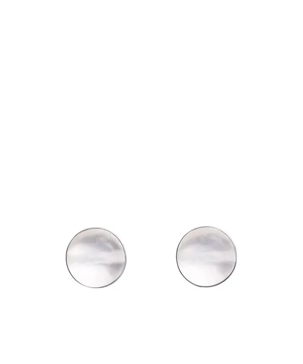 Alaïa Sphere Earrings - White