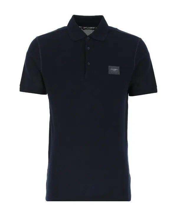 Dolce & Gabbana Dolce Gabbana Logo Patch Polo Shirt
