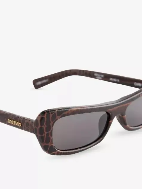 Jacquemus Rectangle Frame Sunglasses