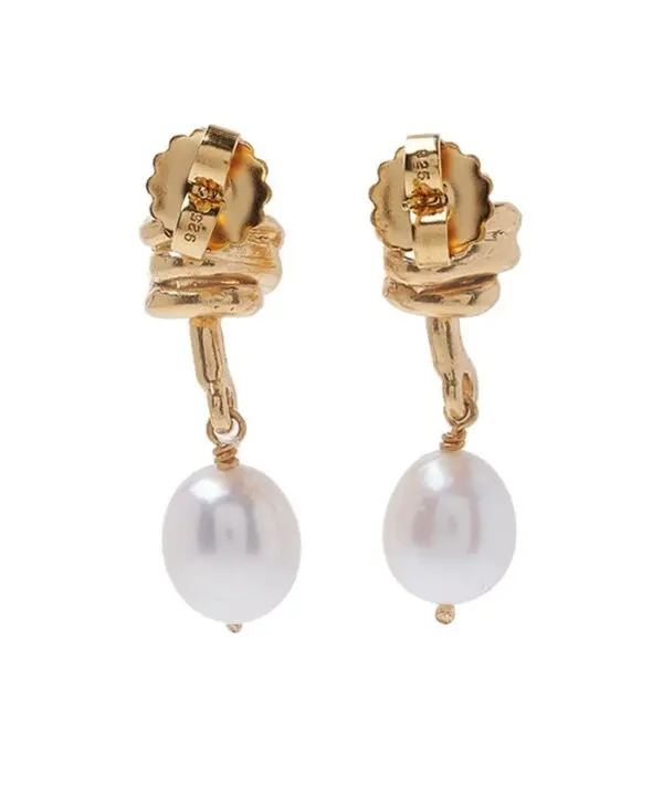 ALIGHIERI Pearl Pendant Earrings