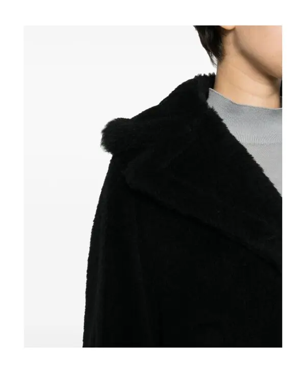 Max Mara Single-breasted Teddy Coat