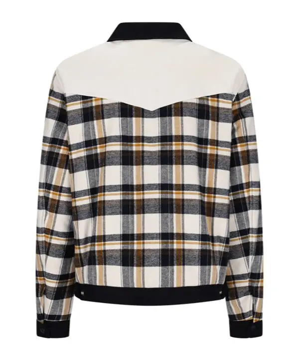 Dsquared2 Embroidered Flannel Western Bomber Jacket - Multicolor