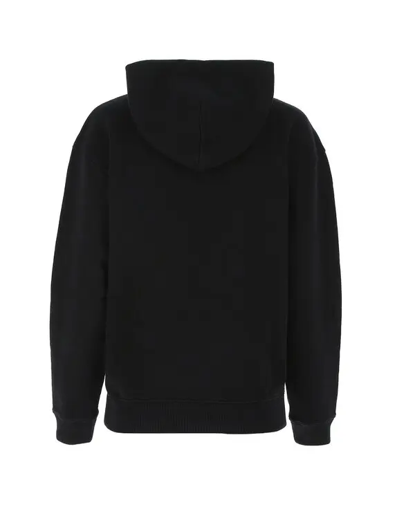 Givenchy Vintage Effect Logo Oversized Hoodie