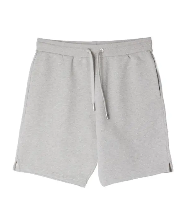 Ami De Coeur Embroidered Drawstring Shorts - Gray