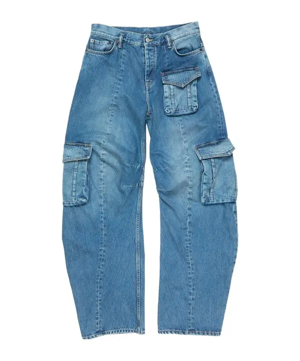 Acne Studios Loose Fit Cargo Jeans