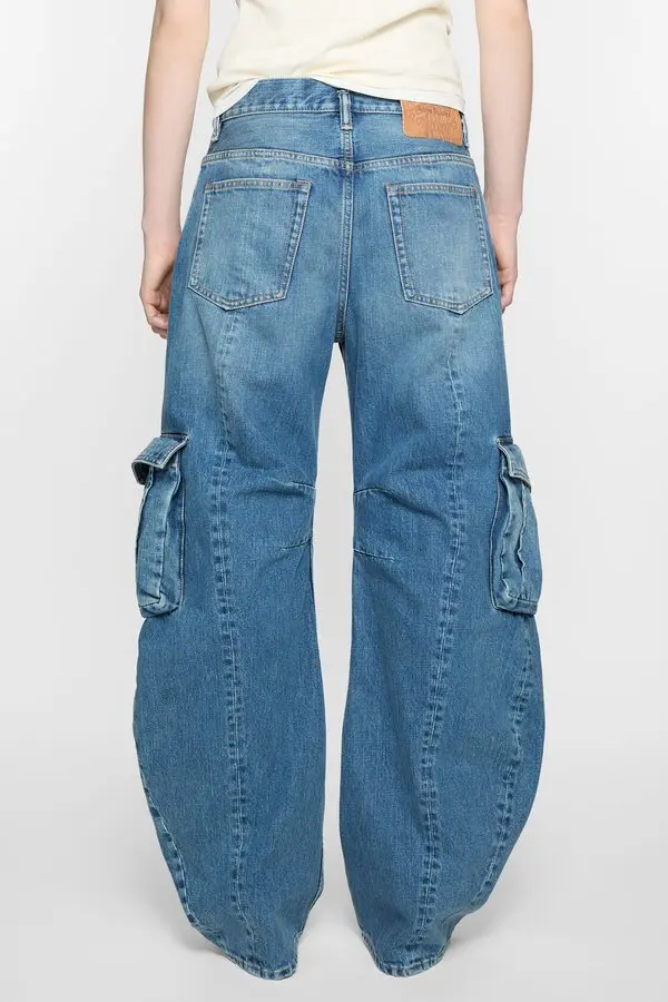 Acne Studios Loose Fit Cargo Jeans