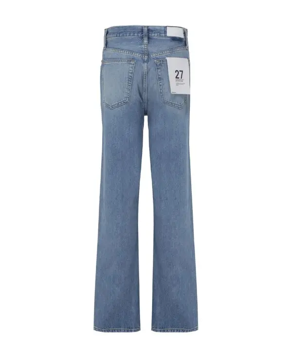 RE/DONE Classic High-rise Straight Jeans - Blue