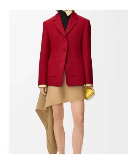 Loewe Single Breasted Jacket - Red