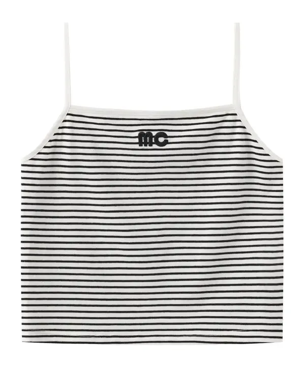 Marissa Chiara Striped Vest - White