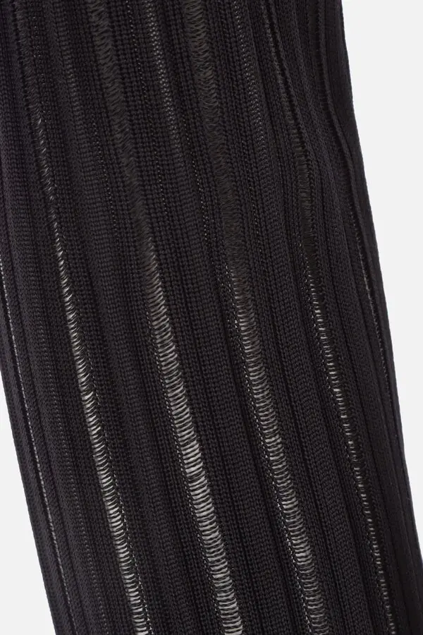 Alaïa Long-sleeved Cropped Cardigan