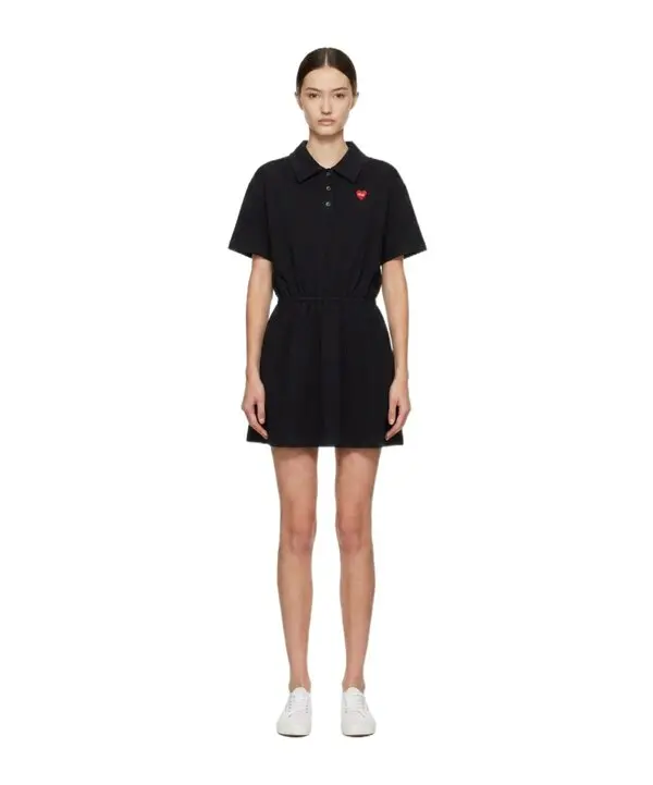 Marissa Chiara Waist Dress With Lapel Collar