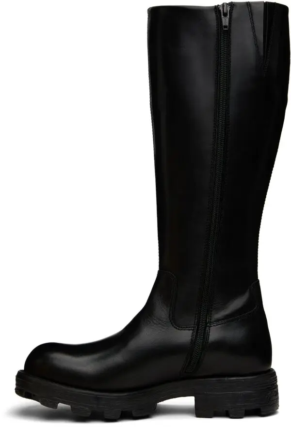 DIESEL® Oval D-logo Knee-high Boots