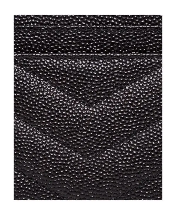 Saint Laurent Cassandre Quilted Cardholder