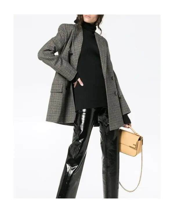Givenchy Plaid Wool Suit Jacket
