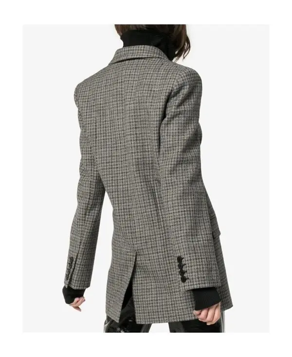 Givenchy Plaid Wool Suit Jacket