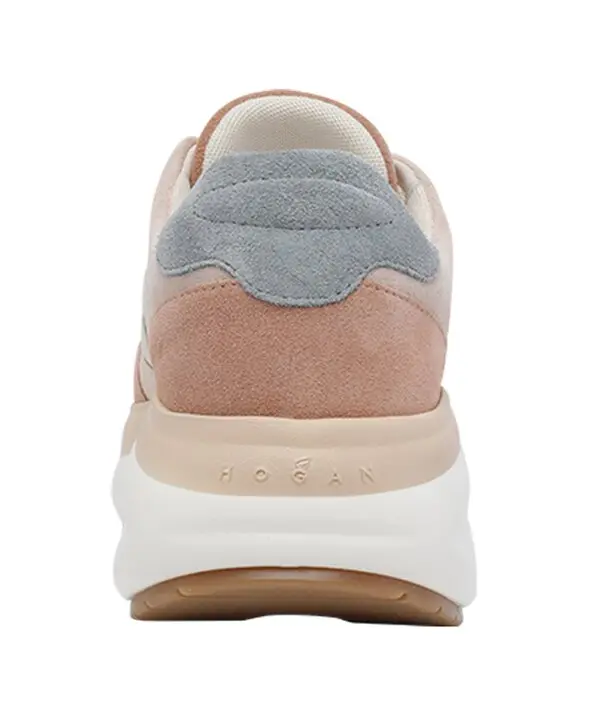 Hogan Maxi Platform Sneakers - Nude