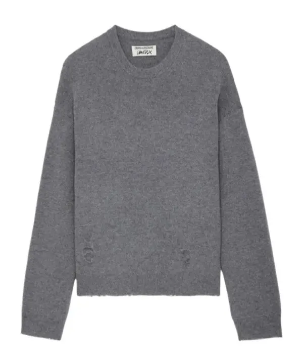 Zadig&Voltaire Marko Wool Jumper - Medium Gray