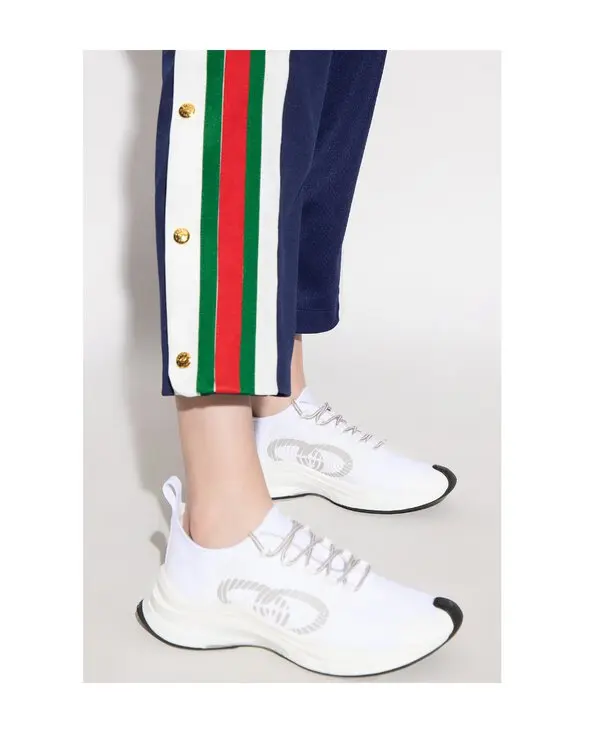 Gucci Web-stripe Drawstring Track Pants