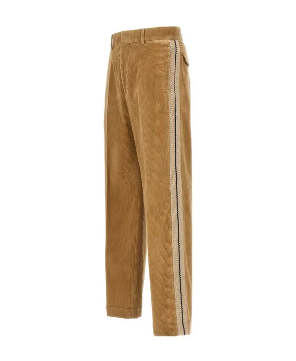 Palm Angels Corduroy Side Stripe Pants
