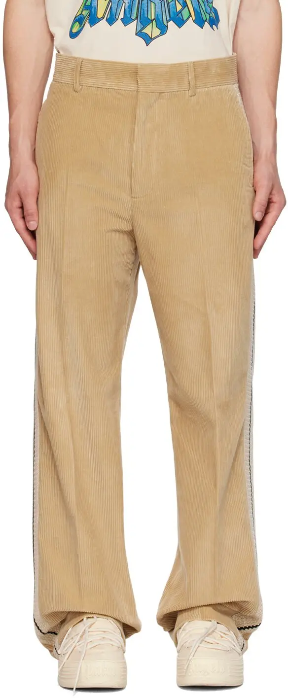 Palm Angels Corduroy Side Stripe Pants