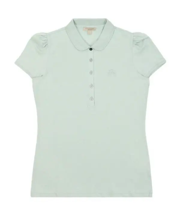 Burberry Logo Short-sleeved Polo Shirt - Green