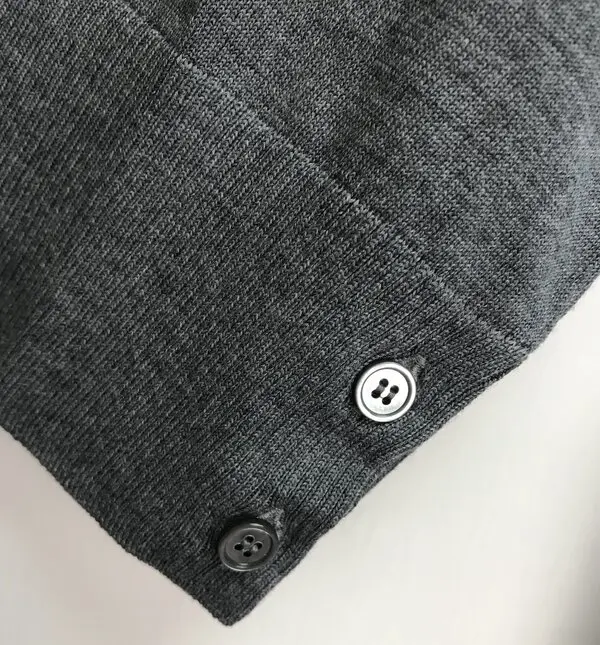 Thom Browne 4-bar Crewneck Pullover - Medium Gray