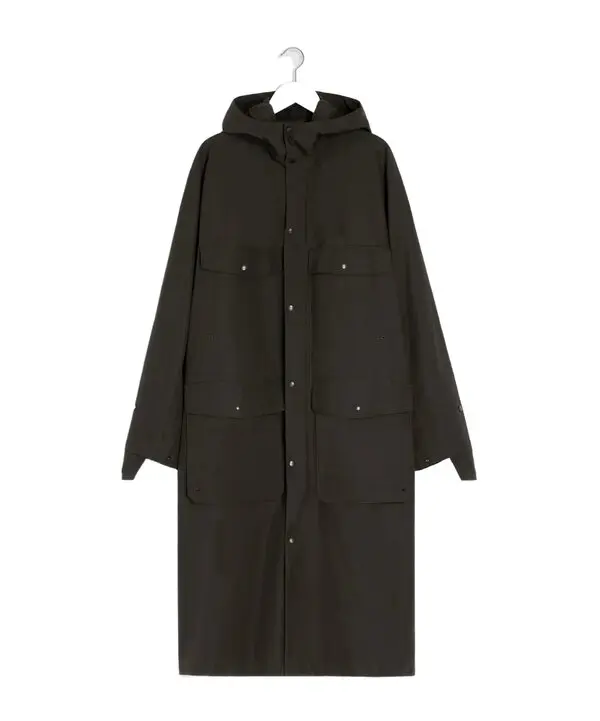 LEMAIRE Pocket-detail Hooded Raincoat