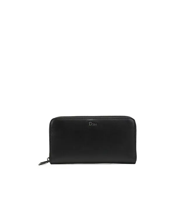 Dior Logo Wallet - Black
