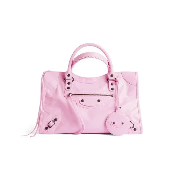 Balenciaga Le City Round Mirror Charm