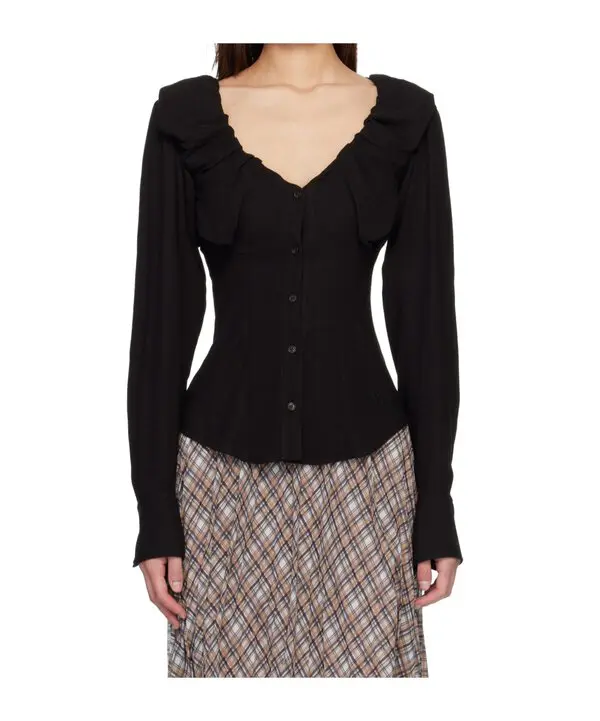 VIVIENNE WESTWOOD Sweetheart Neck Shirt