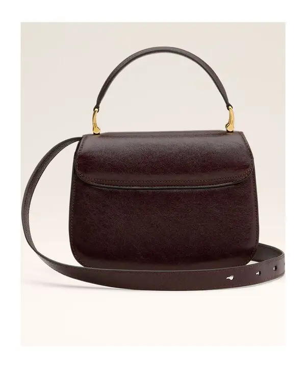 Ami Heart Logo Shoulder Bag - Black